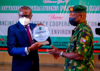 PHOTO NEWS: GOV. SANWO-OLU ATTENDS OPENING CEREMONY OF THE NIGERIAN ARMY 81 DIVISION OPERATIONS ...