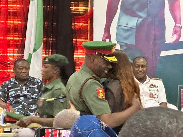 RAYMOND OCHEI GETS NEW RANK AS MAJOR GENERAL; CDS LUCKY IRABOR, MRS ...
