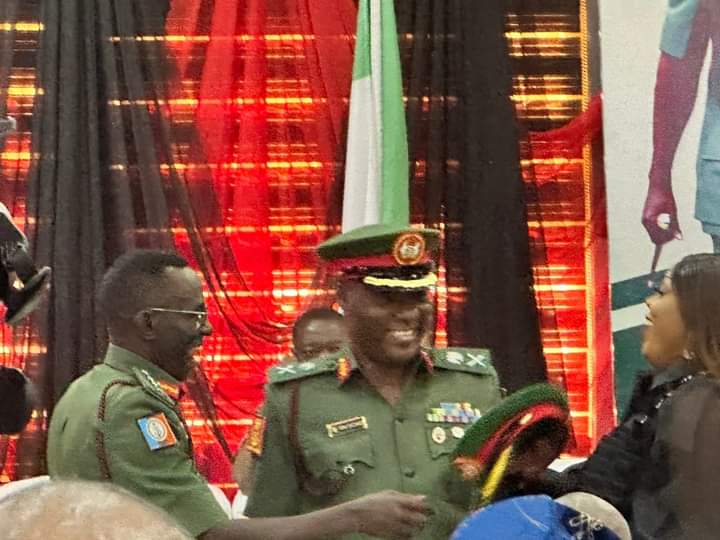 RAYMOND OCHEI GETS NEW RANK AS MAJOR GENERAL; CDS LUCKY IRABOR, MRS ...