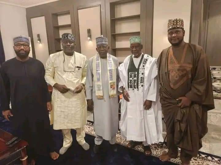 PHOTO NEWS: Asiwaju Tinubu Meets Top Northern Leader, Tanko Yakasai ...