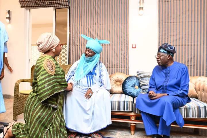 Abike Dabiri Erewa pays courtesy visit to President Elect, Asiwaju ...