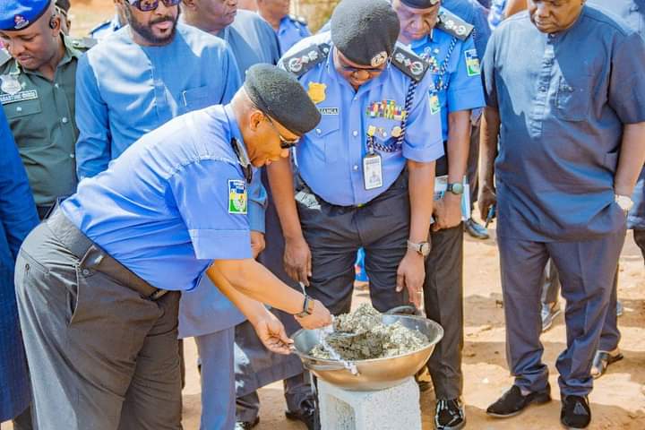 IGP ALKALI CONDUCTS GROUNDBREAKING CEREMONY FOR CONSTRUCTION OF POLICE ...