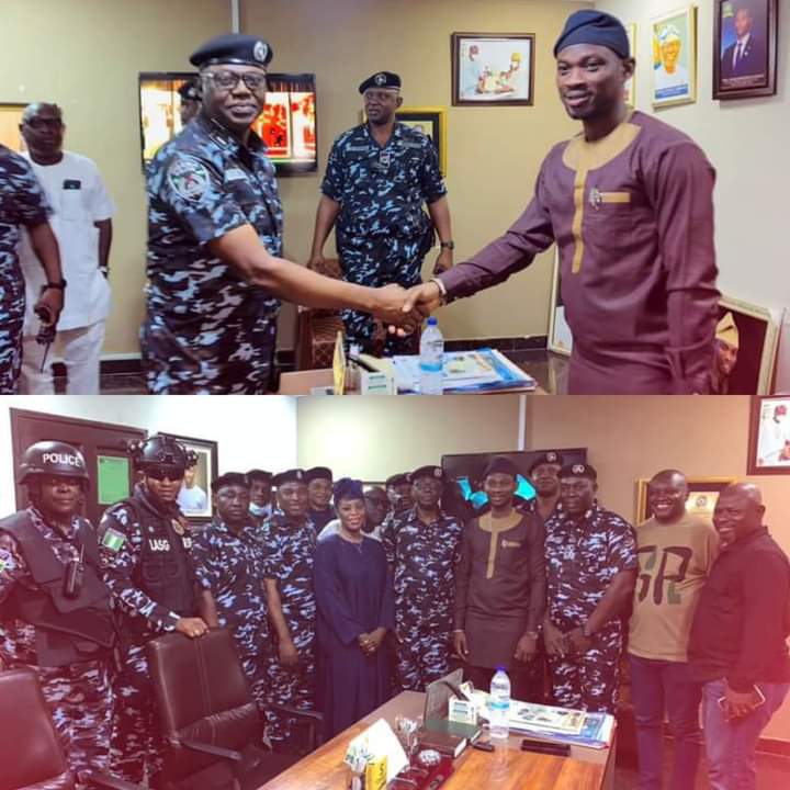 LAGOS CP, OWOHUNWA VISITS COKER/AGUDA; ASSURES LCDA CHAIRMAN, HON ...