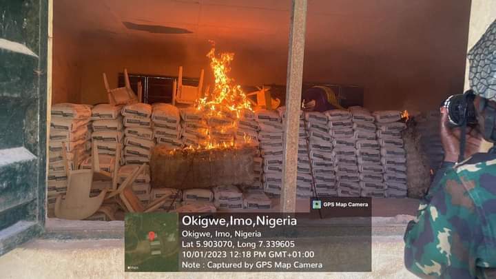 TROOPS OF OPERATION UDO KA II CLEARED IPOB/ESN CAMPS • recovers fresh ...