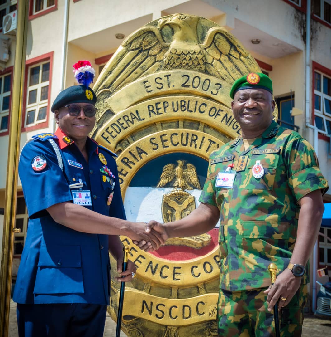 CDS Musa visits NSCDC harps on the synergy of security forces to confront insecurity - Trek ...