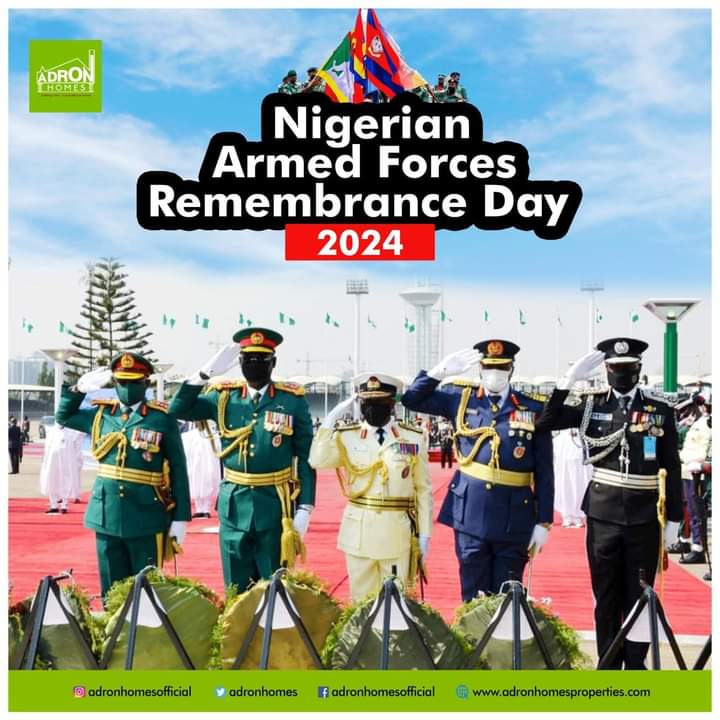 Adron Homes Celebrate Fallen Heroes, Salute Nigerian Armed Forces at 2024 Remembrance Day - Trek ...
