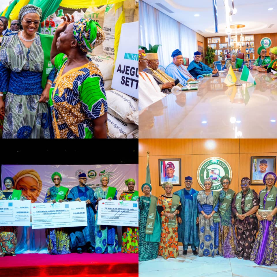NIGERIAS FIRST LADY’S RENEWED HOPE INITIATIVE, SUPPORTS WOMEN FARMERS ...
