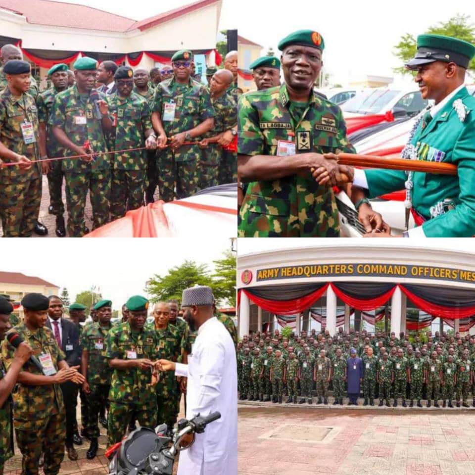 COAS Lagbaja Charges Commanders To Re-Strategize, Gifts Hilux To 13 Warrant Officers - Trek ...