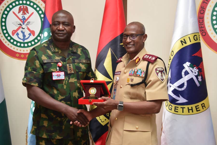FRSC CORPS MARSHAL SHEHU MOHAMMED VISITS CHIEF OF DEFENCE STAFF, SEEKS ...