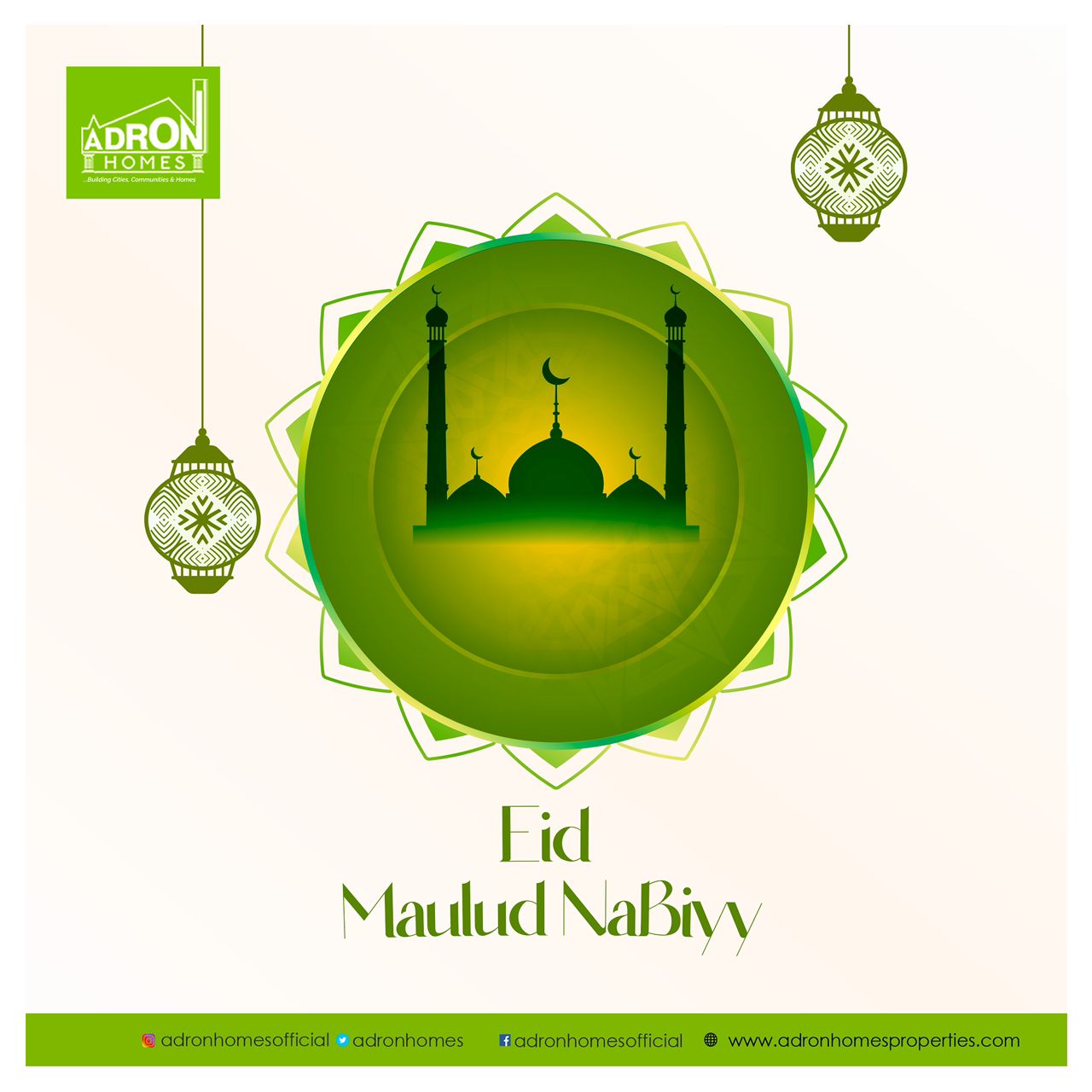 Adron Homes Felicitates with Muslim Faithful on Occasion of Eid Maulud ...