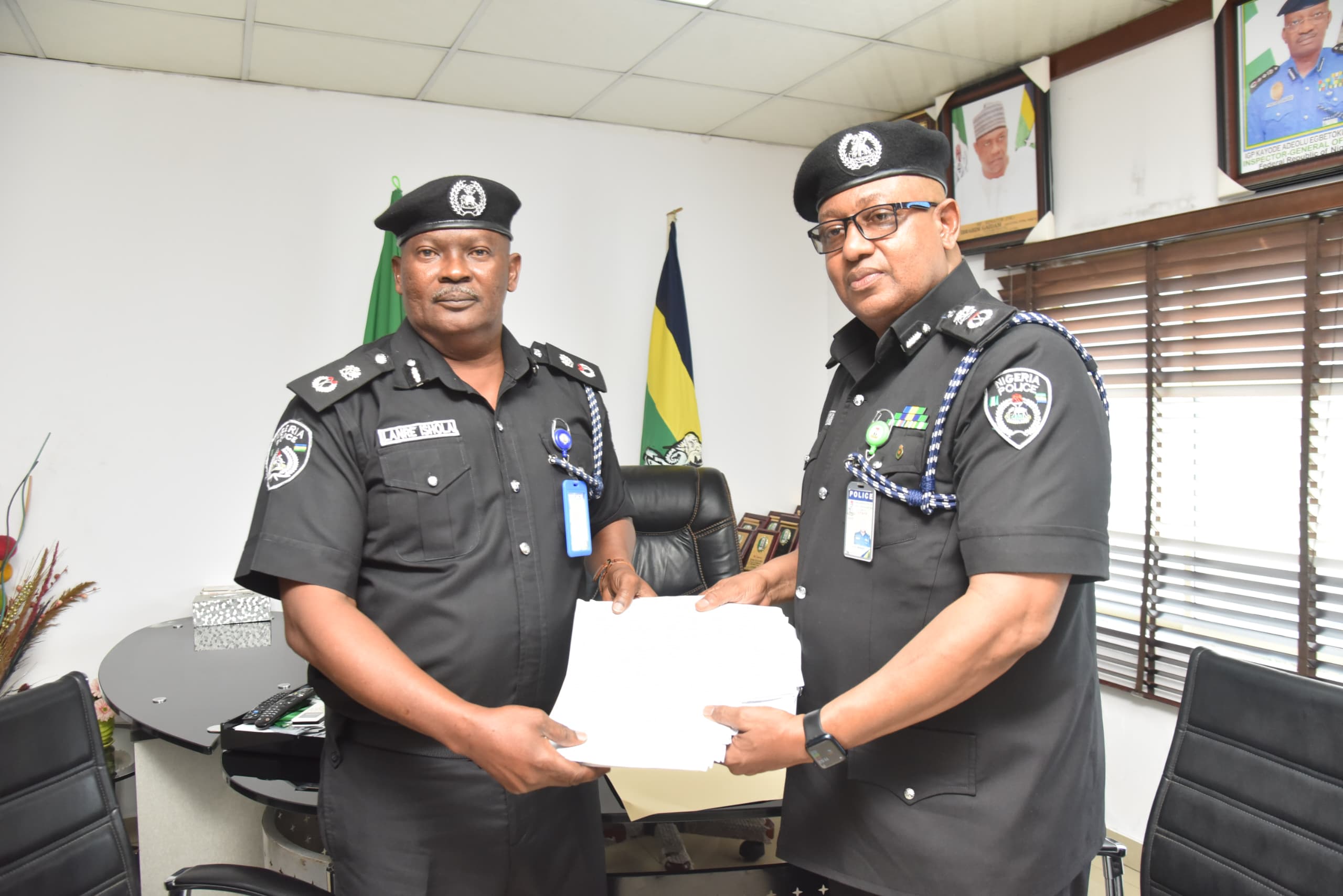 CP IBRAHIM BALARABE MAIKABA ASSUMES DUTY AS CP PORTS AUTHORITY POLICE ...