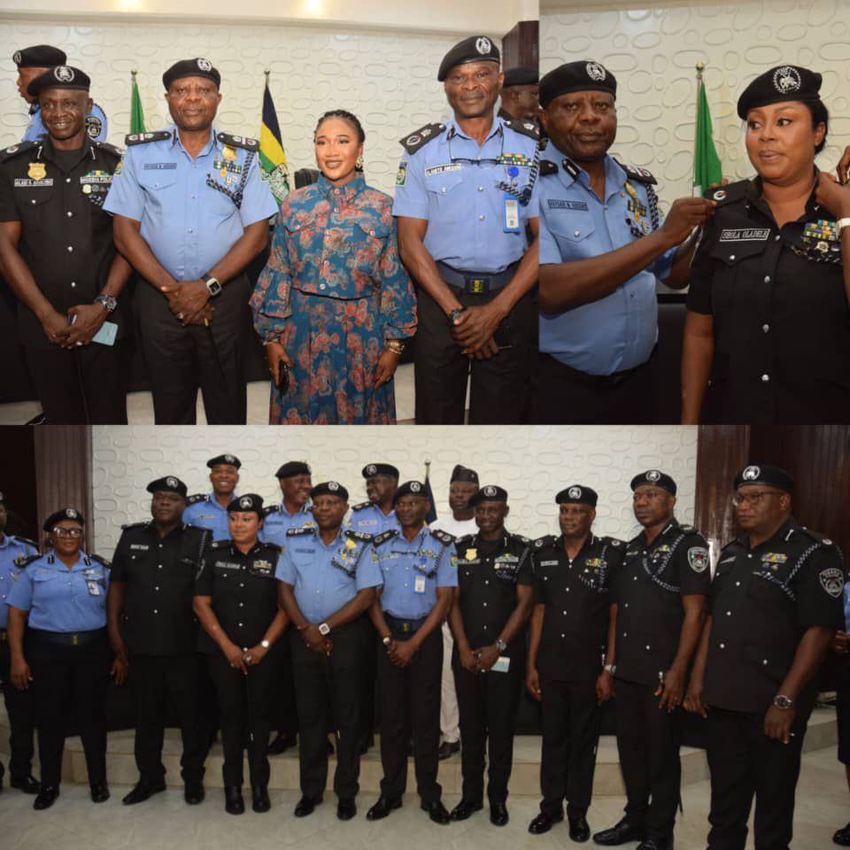 AIG Fayoade, CP Alamutu Decorate Shehu Alao, Ayo Edun As DCP, Alabi ...