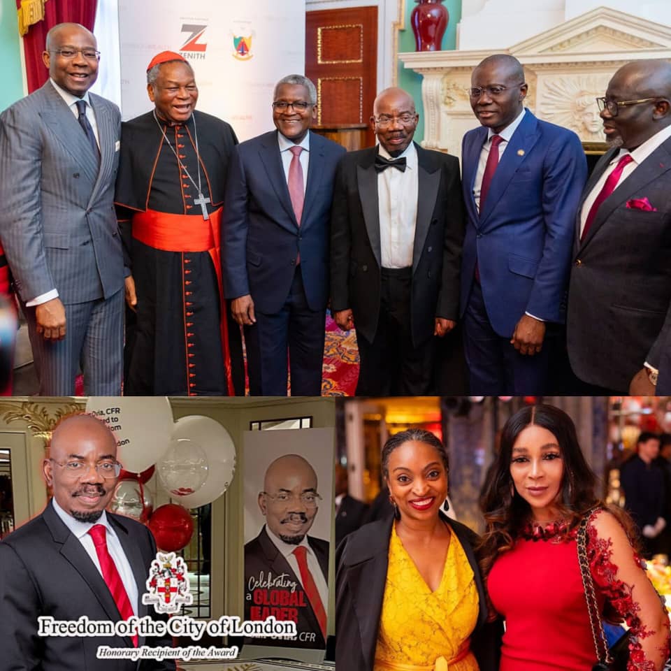 Zenith Bank Founder & Chairman, Jim Ovia Honoured with Prestigious ...