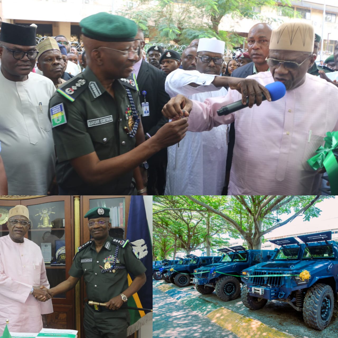 Minister of Police Affairs, Gaidam Hands Over 7 Modified Light Tactical ...