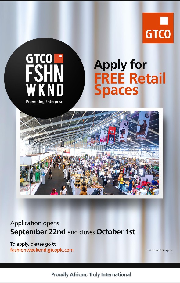 Fashionpreneurs, Apply For Your Free Retail Exhibition Stand At GTCO ...