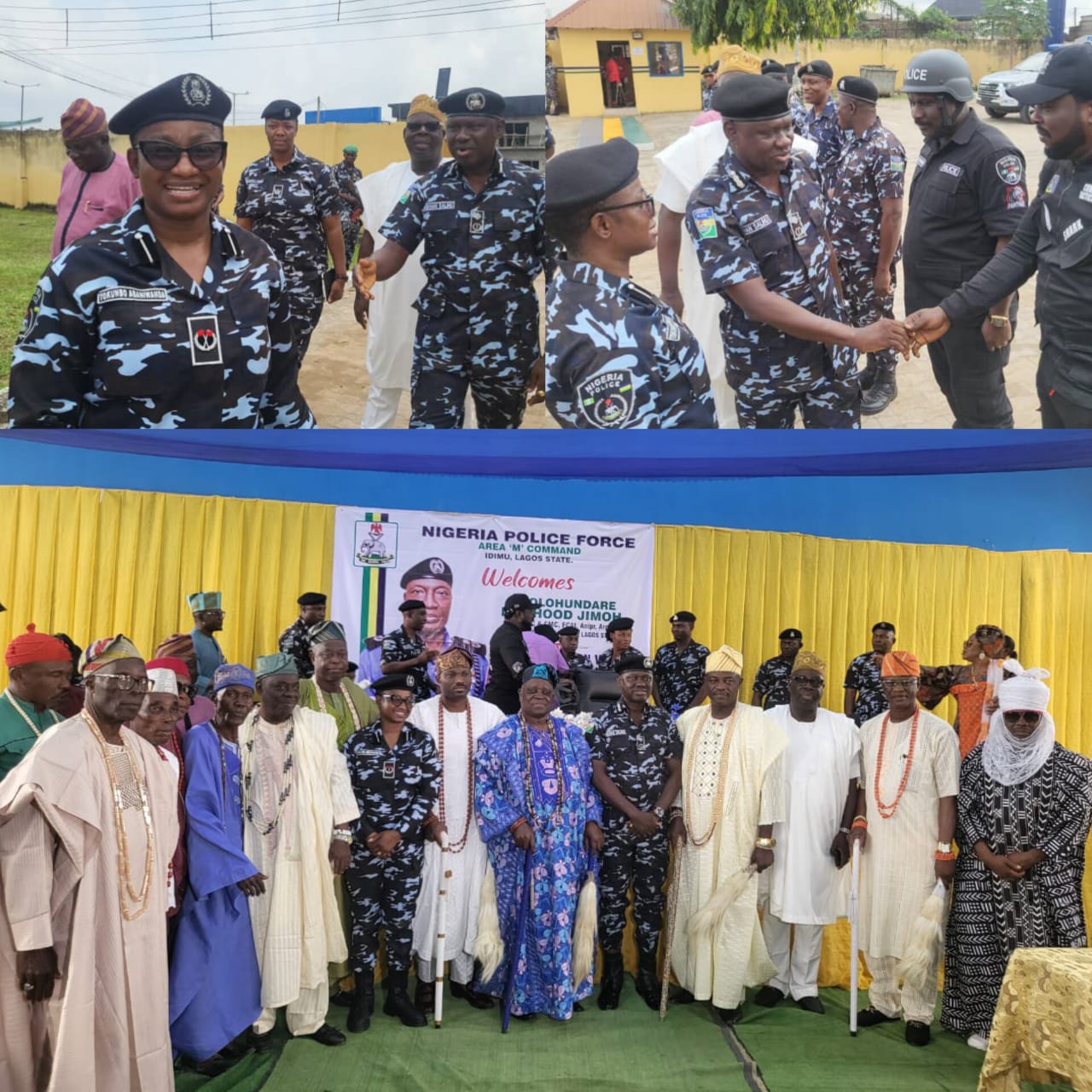 Lagos CP Jimoh Pays Familiarization Visits To Area M Idimu, As ...