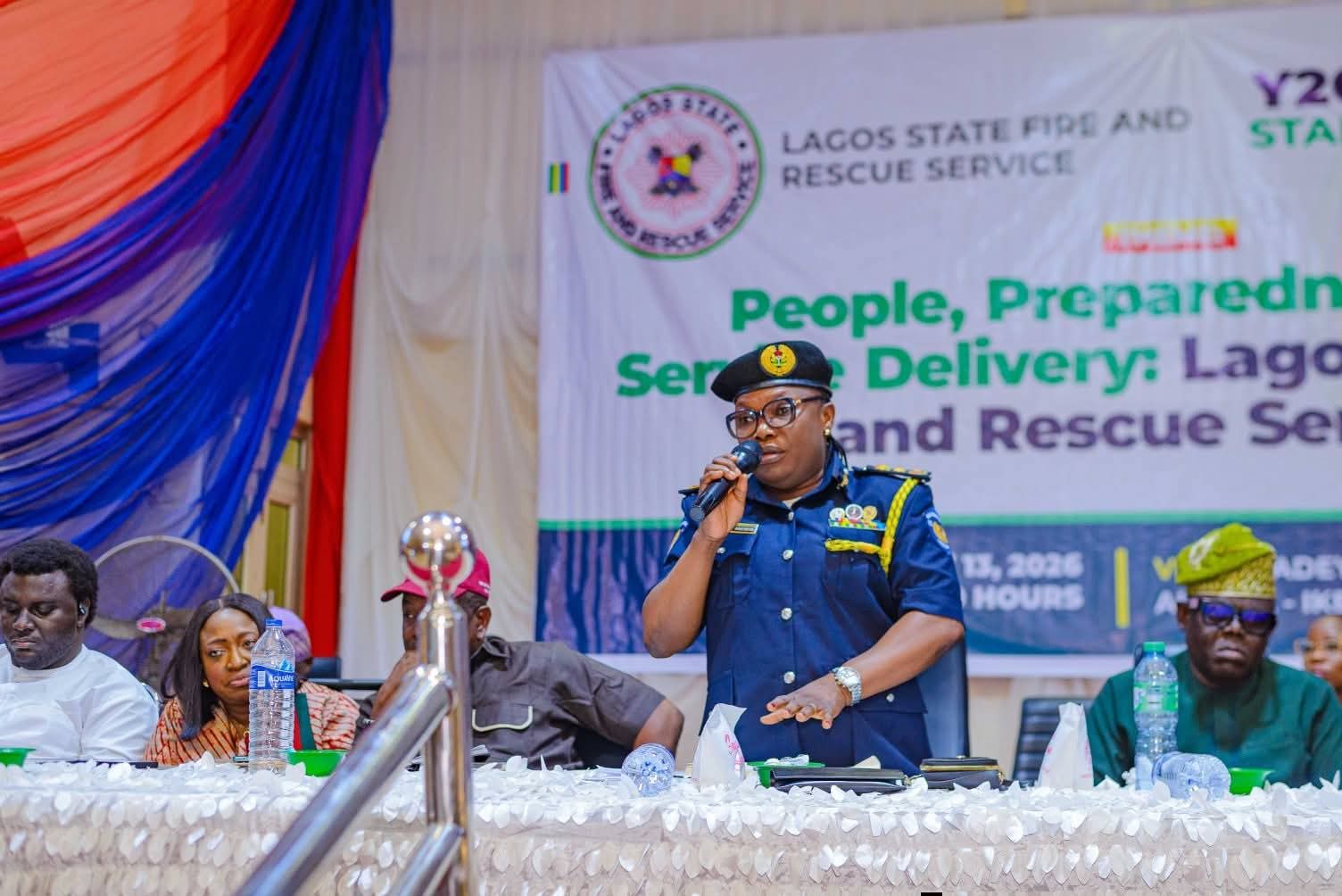 Lagos State Fire & Rescue Service Holds 2026 Staff Engagement, Honours ...